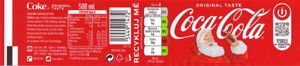 Drink Label: Coca-Cola - Christmas (Coca-Cola HBC Česko a Slovensko s.r ...