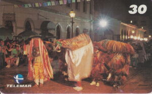 Carte téléphonique: Auto Do Bumba-Meu-Boi - AB3 - N 1.10 (Telemar MA 17 ...