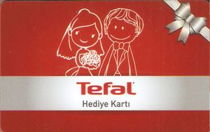 Gift Card: Mutluluklar (Tefal, Türkiye (Turkey)(Tefal) Col:TR-TEFAL-011