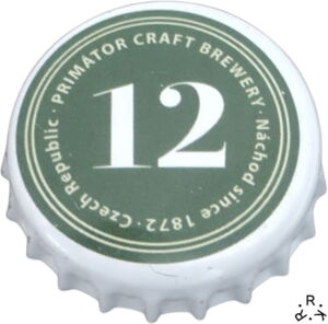 Bottle Cap: Primátor 12 (Pivovar Náchod a.s, Czech RepublicCol:BE-CZ ...