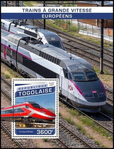Timbre: FS Class ETR 600 - Italy (Togo(European High Speed Trains (2025 ...