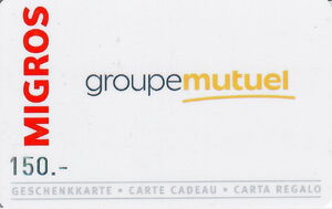 Gift Card: Groupe Mutuel (Migros, Switzerland(Migros) Col:CH-MIG-2657a ...