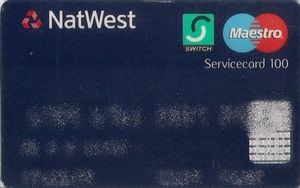 Bank Card: NatWest (National Westminster Bank, United Kingdom of Great ...