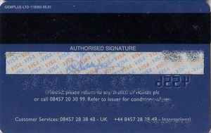 Bank Card: Halifax (Halifax, United Kingdom of Great Britain & Northern ...