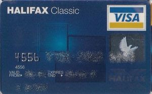 Bank Card: Halifax (Halifax, United Kingdom of Great Britain & Northern ...