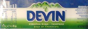 Drink Label: Devin (Devin JSC, BulgariaCol:BG-WATER-000001