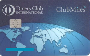 Carte bancaire: Diners Club International Club Miles (Diners Club del ...