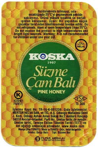 Mini Cup dekseltje: Süzme Çam Balı - Pine Honey (Merter Helva San VE ...