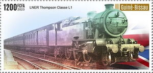 Timbre: LNER Thompson Class L1 (Guinée-Bissau(Metropolitan Railway ...