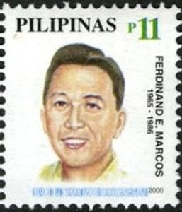 邮票: Ferdinand Emmanuel Edralin Marcos, Sr. (1917-1989) (菲律宾(Presidents ...