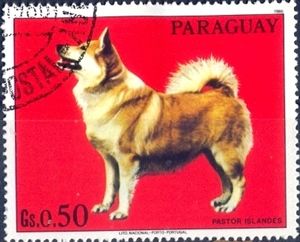 Stamp: Giant Spitz (Canis lupus familiaris) (Paraguay(Dogs) Mi:PY 4013 ...