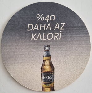 Sous-bock de bière: Efes Light (Efes Biracılık ve Malt Sanayii A.S ...