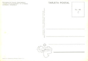 Tarjeta Postal: Panorámica de Caracas - Vista desde el 'Castillo de los ...