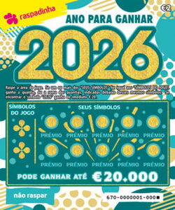 Lottery Ticket: 2026 Ano para Ganhar (Jogos Santa Casa, Portugal(Ano ...