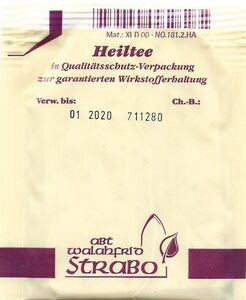 Sachet de thé: Beruhigungs- und Gleich- gewichtstee (abt walahfrid ...