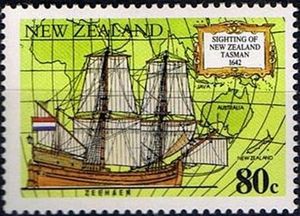 Stamp: "Zeehaen" (New Zealand(Navigators) Mi:NZ 1216,Sn:NZ 1090,Yt:NZ ...
