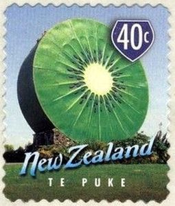 Stamp: Te Puke Kiwifruit (New Zealand(Town Icons) Mi:NZ 1726,Sn:NZ 1554 ...