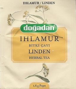 Tea Bag: Ihlamur Bitki Çayi, ® in logo, fs 1,6 g (doğadan, Türkiye ...