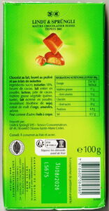 Chocolate Wrapper: Lindt Chocoletti Milk Praline & Hazel Nuts (Lindt ...