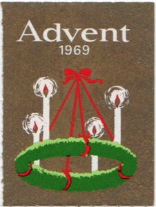 Briefmarke: Advent 1969 (Dänemark: Nichtamtliche Marken ...