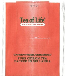 Theezakje: Red Raspberry (Tea of Life, Sri Lanka(Flavored tea series ...