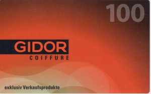 Gift Card: Gidor (Gidor Coiffure, Switzerland(Gidor Coiffure) Col:CH ...