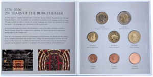 Coin: Various Euro (Euro Coin Set 2026 - Burgtheater) (Austria(2002 ...
