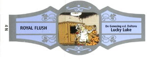 Cigar Band: De Genezing v.d. Daltons (Netherlands(Lucky Luke N De ...