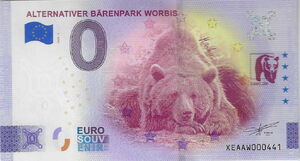 Mémo Euro Item: Alternativer Barenpark Worbis (Allemagne, République ...