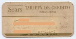 Bank Card: Sears - Tarjeta de Crédito Internacional (Sears ...