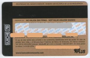 Bank Card: Banco de Venezuela - Grupo Santander (Banco De Venezuela ...