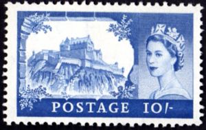 Stamp: Edinburgh Castle (United Kingdom of Great Britain & Northern ...