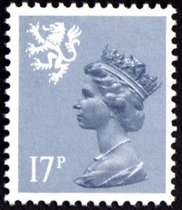 Stamp: Queen Elizabeth II - 17p Machin Portrait (United Kingdom ...