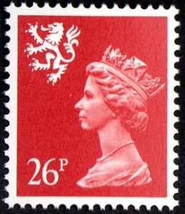 Stamp: Queen Elizabeth II - 26p Machin Portrait (United Kingdom ...