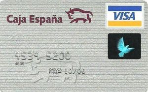 Bank Card: Caja Espańa (Caja España, SpainCol:ES-VI-0420.01
