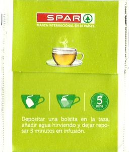 Tea Bag: Infusión Relax, semi-glossy (Spar, Spain(Infusión) Col:TB-ES-1613