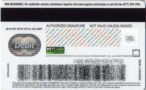 Bank Card: MetaBank (MetaBank, United States of America) Col:US-MC-0068