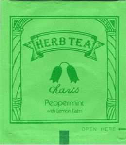Tea Bag: Peppermint Tea (Charis, Japan(Herb Tea) Col:TB-JP-0393