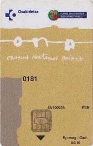 Functional Card: Osakidetza ONA - Eusko Jaurlaritza (Social Security ...