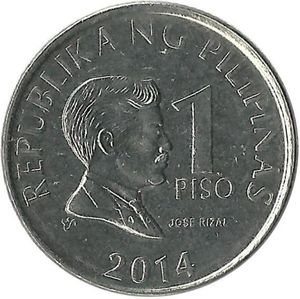 Coin: 1 Piso (magnetic) (Philippines(1946~Today - Republic of the ...