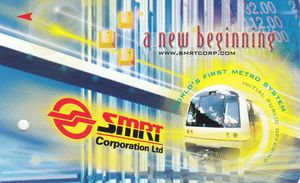 Transport Ticket: World's First Metro System (MRT Singapore, Singapore ...