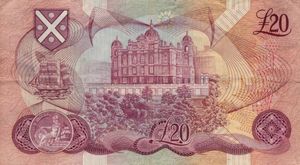 Banknote: 20 Pounds (Scotland(Bank of Scotland 1970-1990 Issue) Wor:P-114a