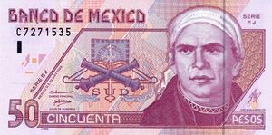 Banknote: 50 Pesos (Mexico(2000-2009 Issue) Wor:P-117c.3