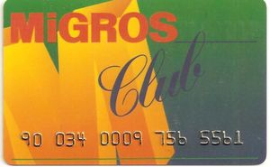 Functional Card: Migros Club (Shops - Supermarkets, Türkiye (Turkey ...