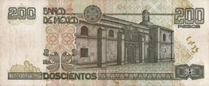 Banknote: 200 Pesos (Mexico(2000-2009 Issue) Wor:P-119g.1