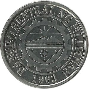 コイン: 1 Piso (magnetic) (フィリピン(1946~Today - Republic of the Philippines ...