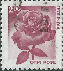 Stamp: Rose (India) (Wildlife Definitives) Mi:IN 1914,Sn:IN 1979,Yt:IN ...
