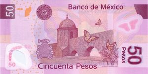 Banknote: 50 Pesos (Mexico(2004-2023 Issue) Wor:P-123 l
