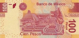 Banknote: 100 Pesos (Mexico(2004-2022 Issue) Wor:P-124h.1