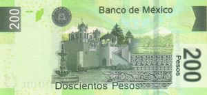 Banknote: 200 Pesos (Mexico(2004-2022 Issue) Wor:P-125d.4